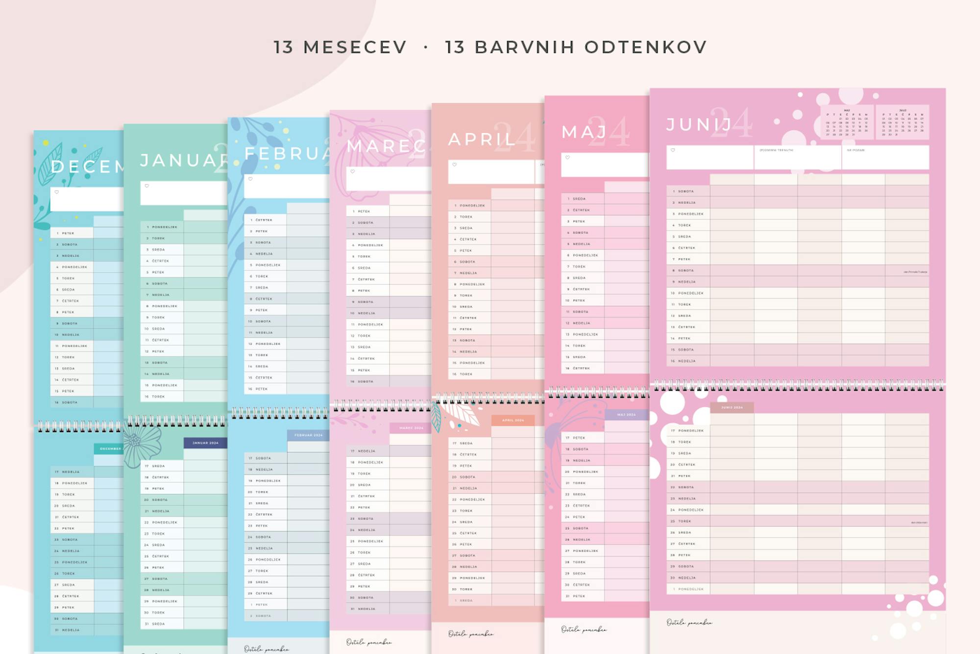 Najbolj DRUŽINSKI KOLEDAR 2024